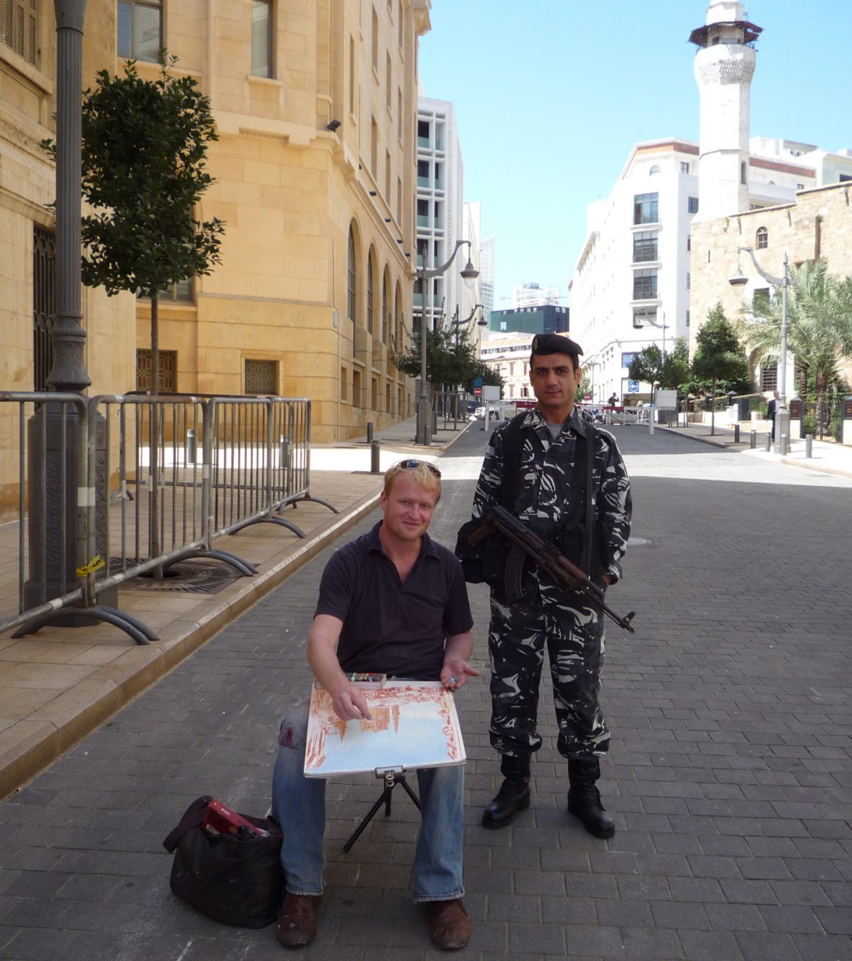 Tom Young: Painting in Lebanon – The Polymath Perspective